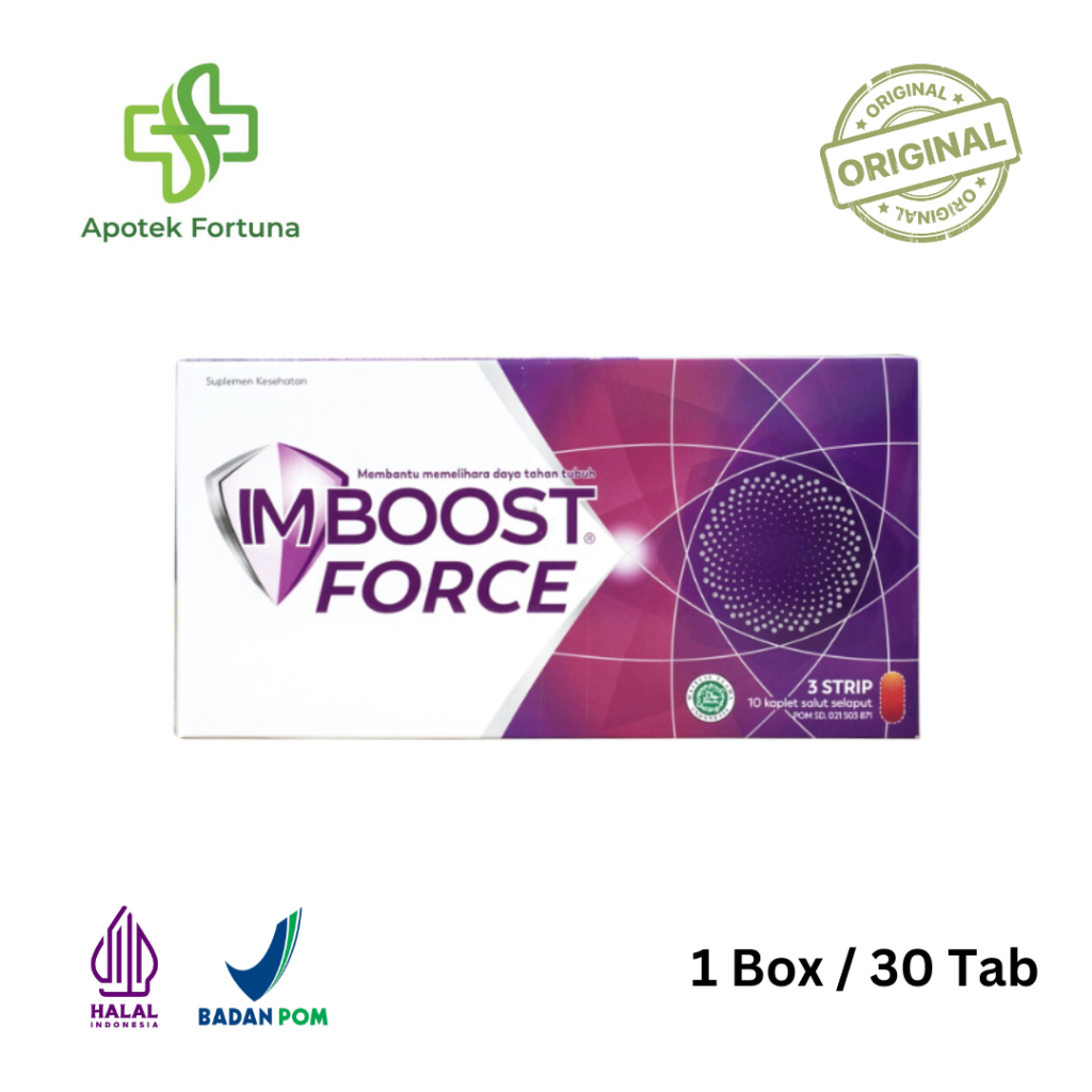 Jual IMBOOST FORCE SUPLEMEN DAYA TAHAN TUBUH 3 STRIP@10 TABLET | Shopee ...