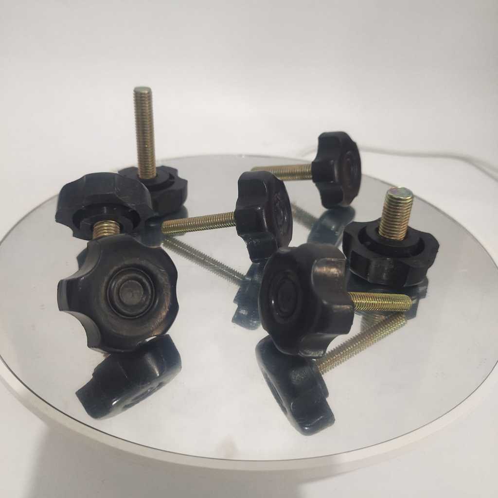 Jual Baut Knop Star M6 M8 M10 / Baut Kuping Pegangan / Baut Bintang ...