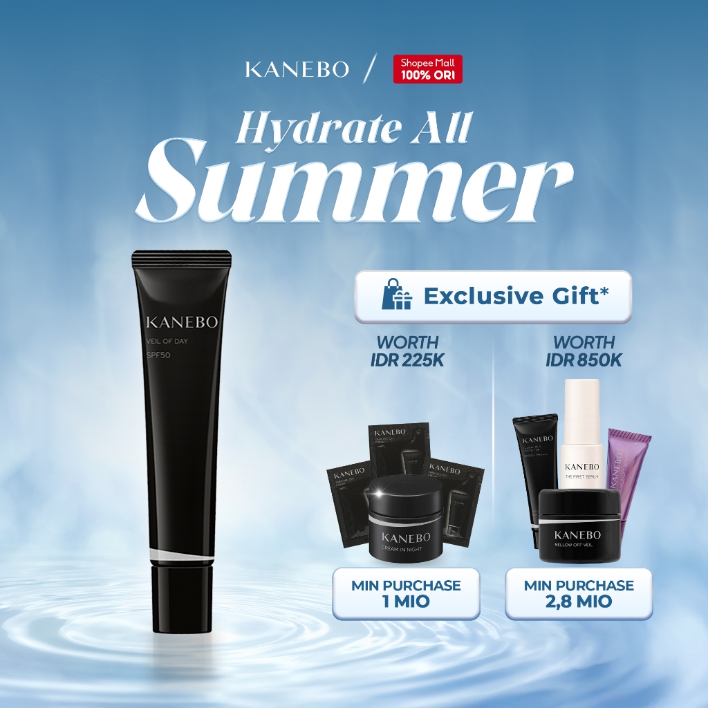 Jual KANEBO Veil of Day Sunscreen SPF50+ PA+++ 40gr | Shopee Indonesia