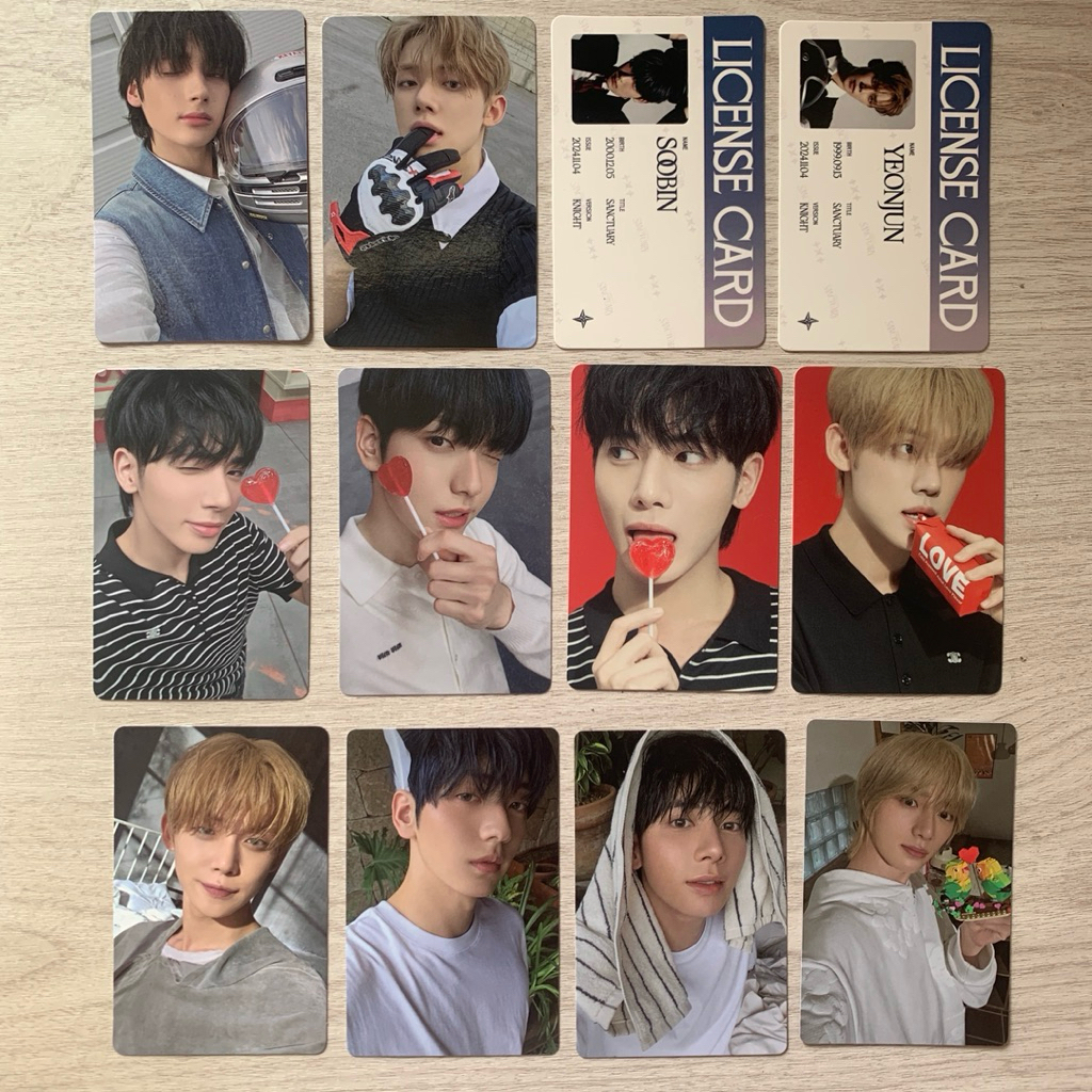 Jual Photocard TXT Tomorrow x Together - The Star Chapter: Sanctuary (Official) | Shopee Indonesia