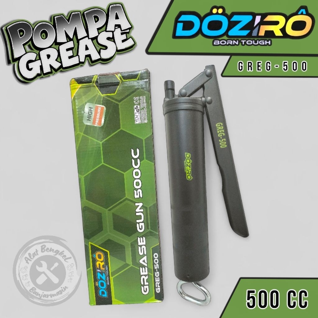 Jual POMPA GREASE "DOZIRO" 500CC ||POMPA GEMUK/GREASE GUN "DOZIRO" 500 ...