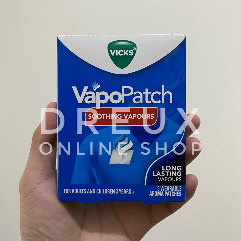 Jual [IMPORT] VICKS VapoPatch Soothing Vapours For Adults and Children ...