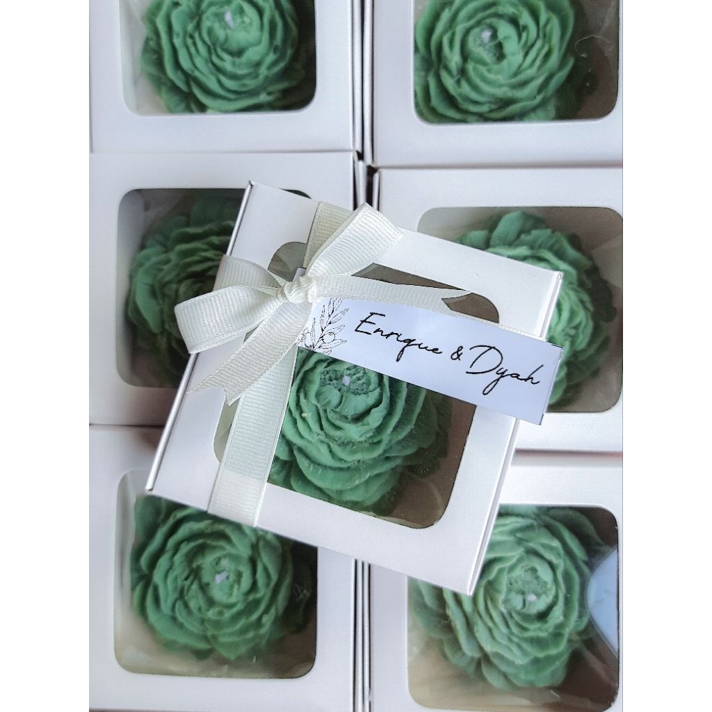 Jual Souvenir lilin aromaterapi / sovenir pernikahan lilin aromatherapy ...