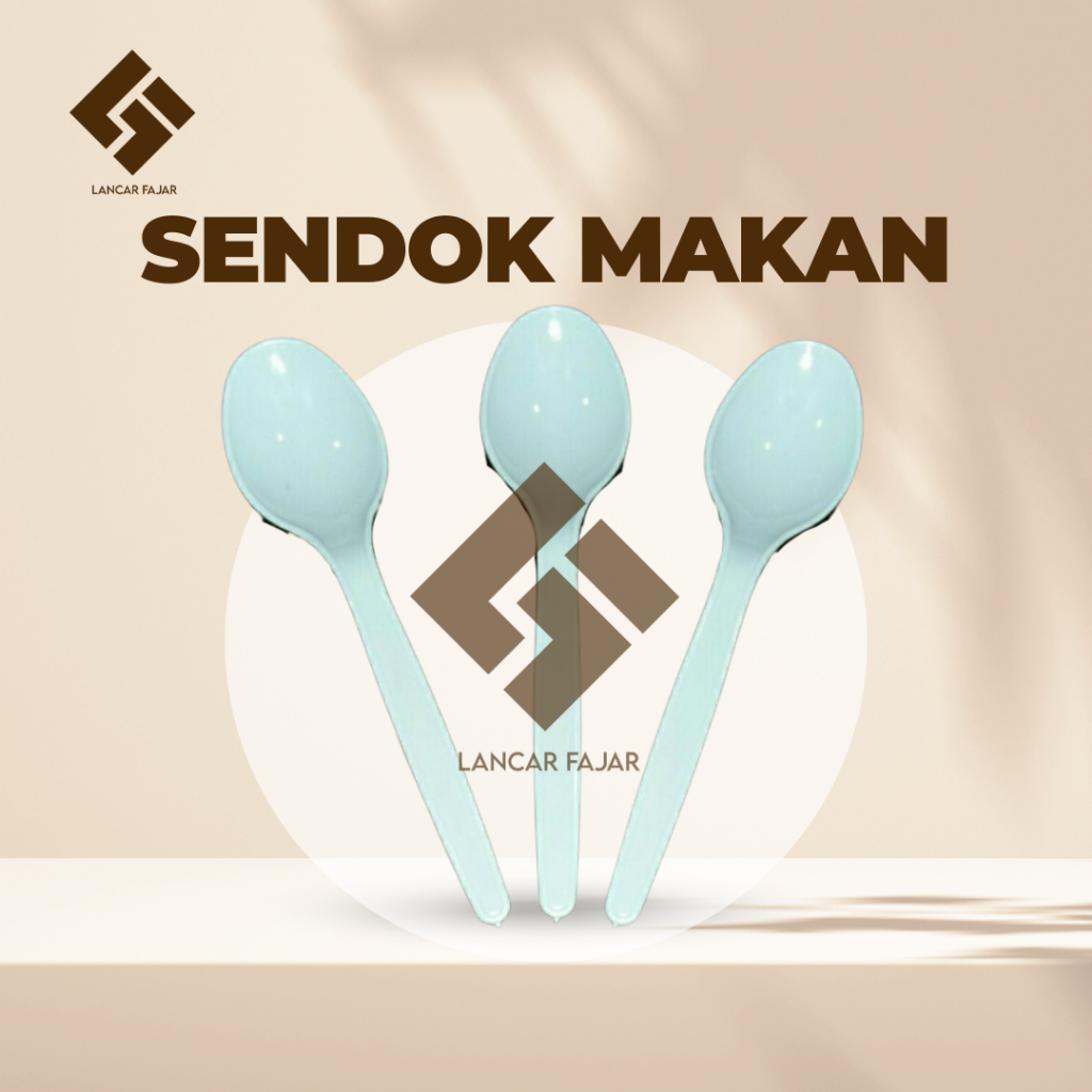 Jual [100 biji] sendok makan / sendok cendol / sendok es / sendok wan ...
