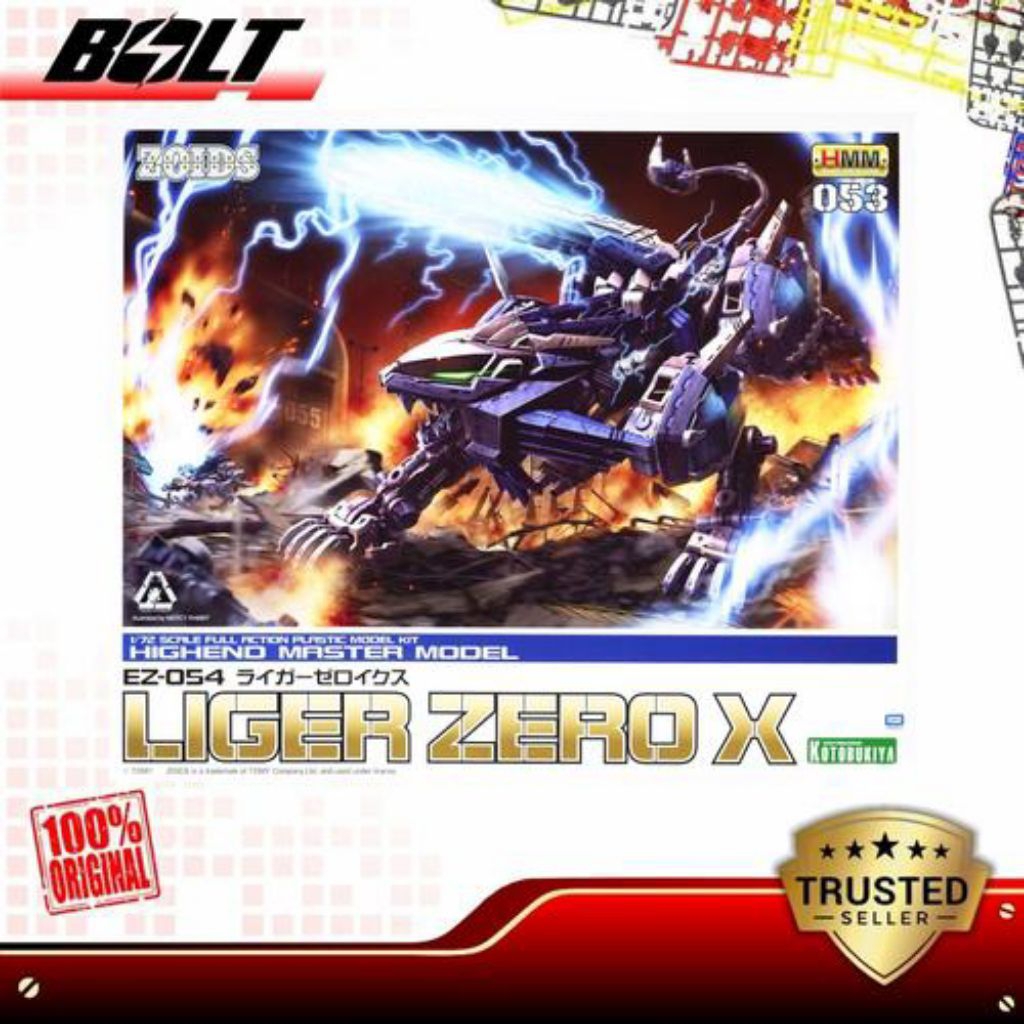 Jual HMM Zoids Liger Zero X Modelkit | Shopee Indonesia