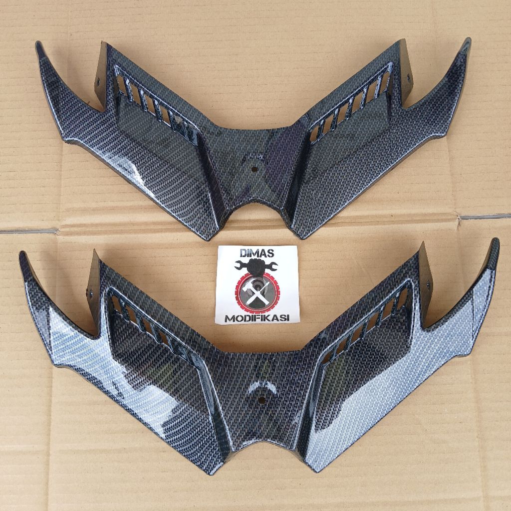Jual Winglet Carbon Winglet Ninja 250 Fi Winglet R15 V2 Winglet Ninja ...