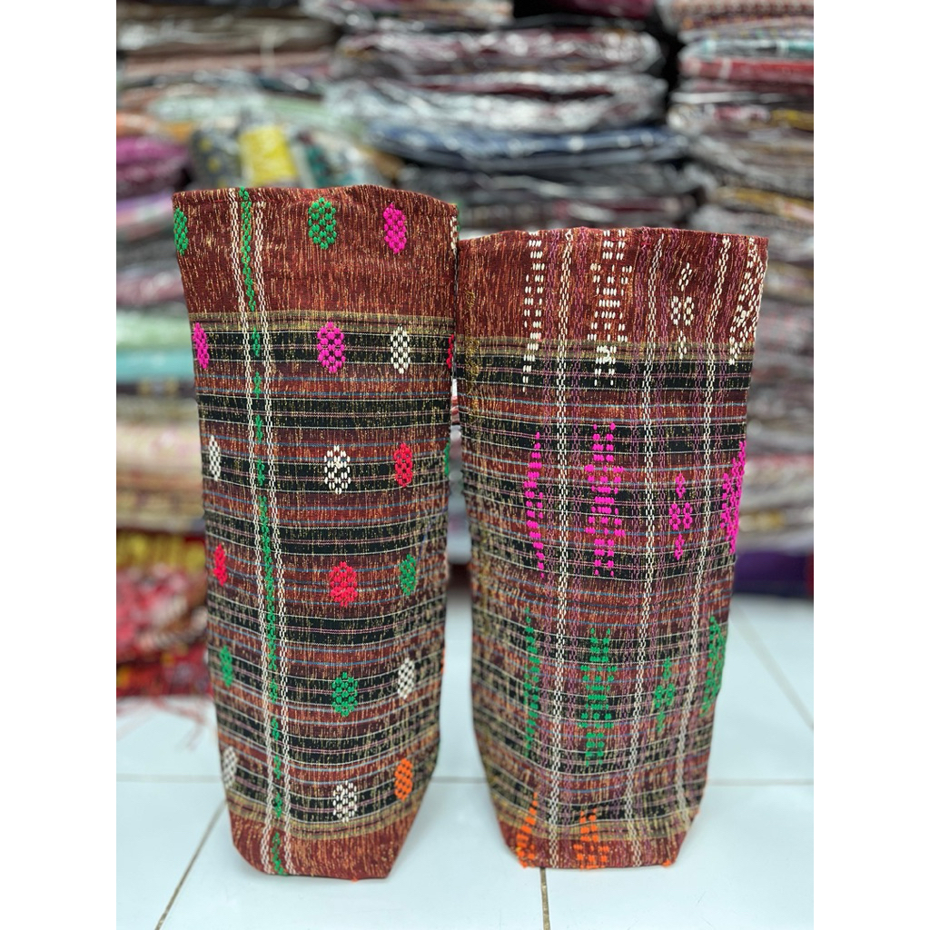 Jual Tandok Pesta Ukuran 3-5 liter Etnik Batak Dari Ulos sadum hitam ...