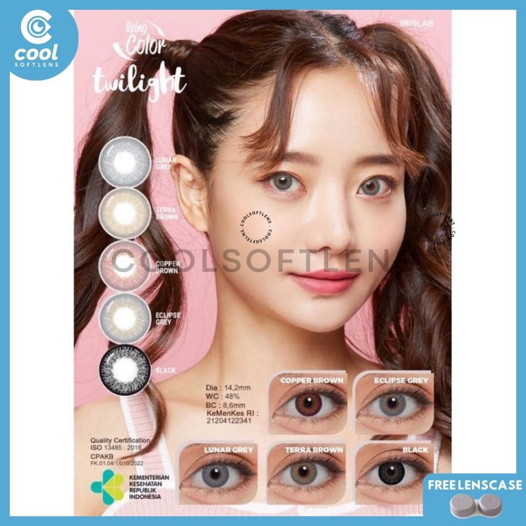 Jual Softlens TWILIGHT 14,2 MM Normal & Minus (-0,50 S/D -6,00) By ...