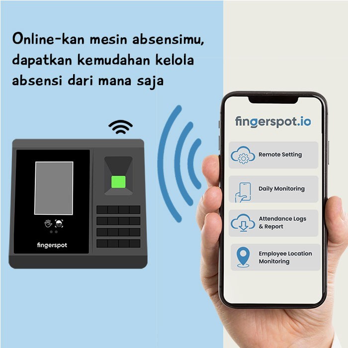 Jual Layanan Cloud fingerspot.io / Absensi Online / Absensi Ponsel ...