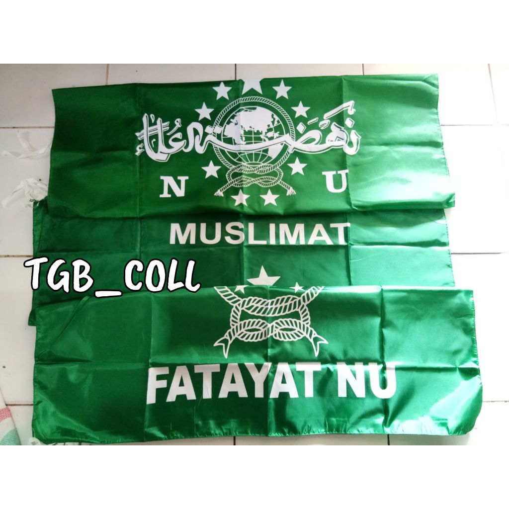 Jual Bendera Nahdlotul Ulama ( NU ) Bendera Fatayat dan Muslimat ...