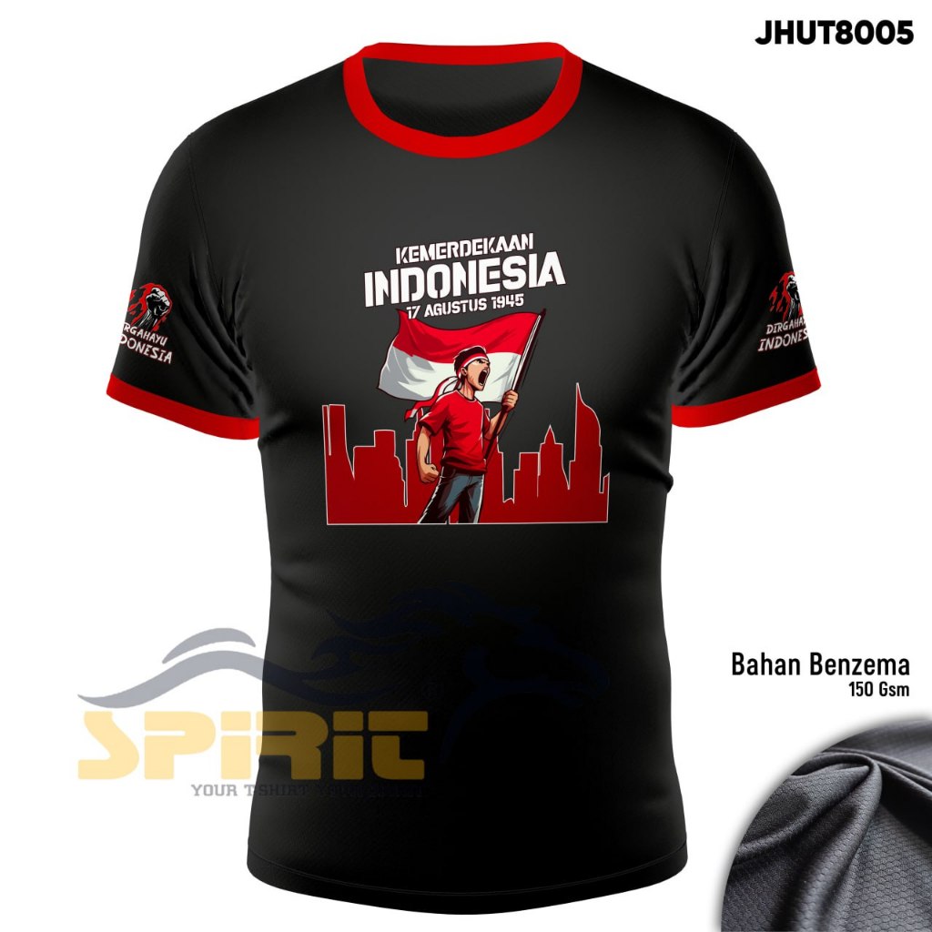 Jual Jersey 17 Agustus 2025 Kemerdekaan RI Ke-80 Bahan Dry Fit Premium ...