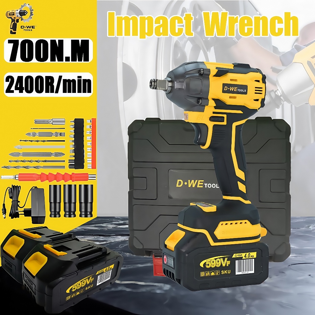 Jual [ReadyStock]Brushless Impact Tool high torsi Brushless impact ...