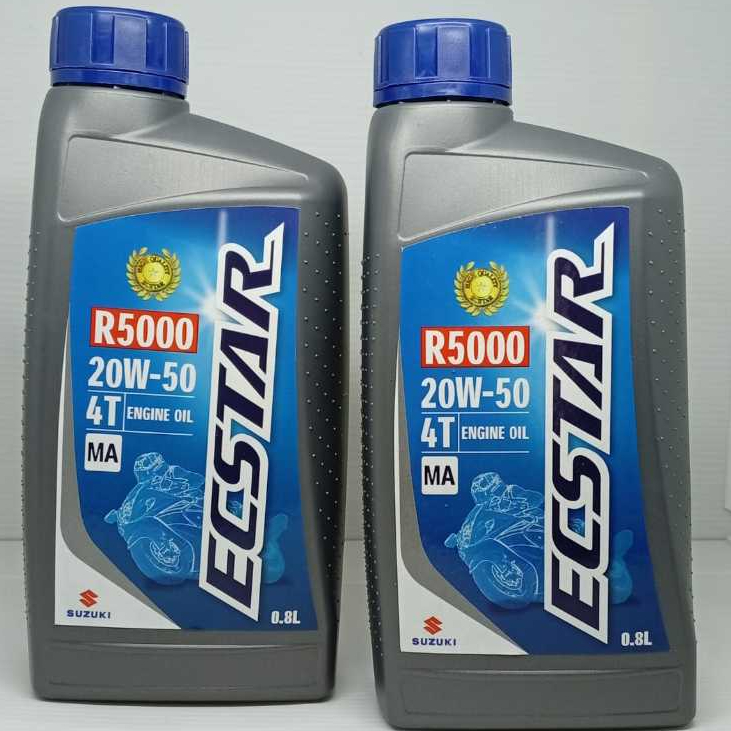 Jual Suzuki Ecstar Non Matic R5000 Sae 20/50 Varian 1L & 1 Liter / Oli ...