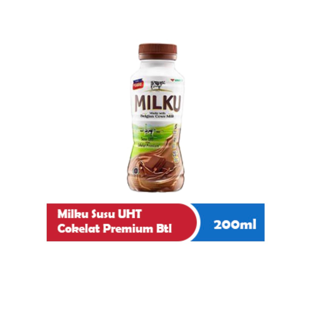 Jual MILKU SUSU UHT BOTOL 200 ML | Shopee Indonesia