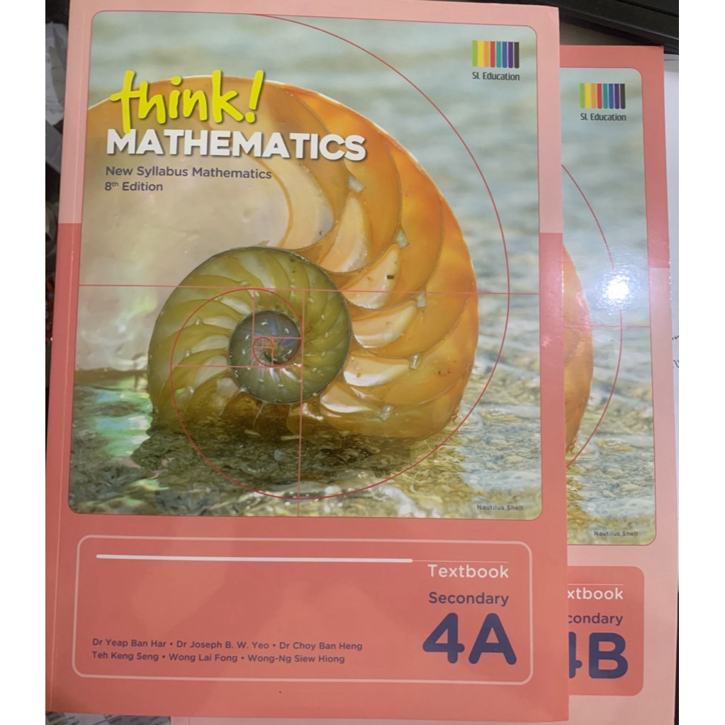 Jual Think Mathematics 4A dan 4B (Buku original baru) Student Book ...