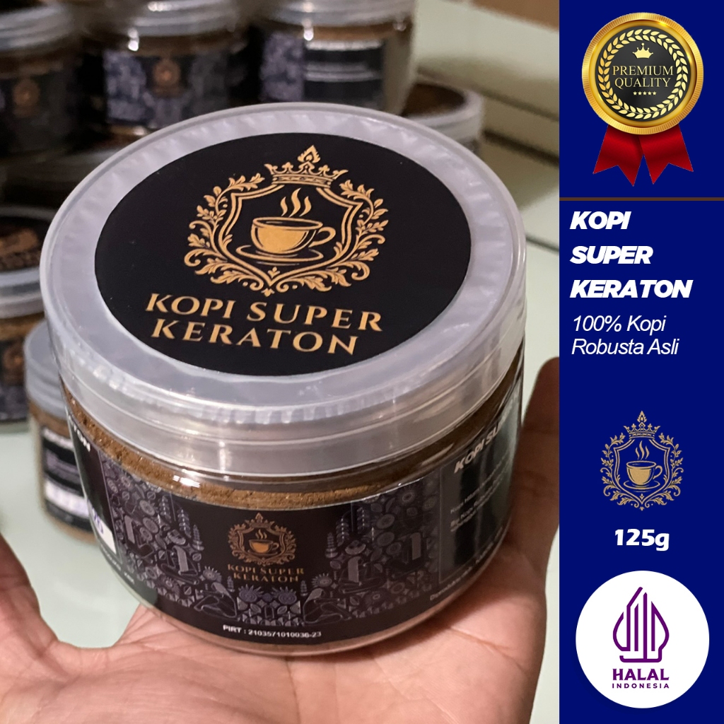 Jual Kopi Hitam Super Keraton | Kopi Robusta | Original | Shopee Indonesia