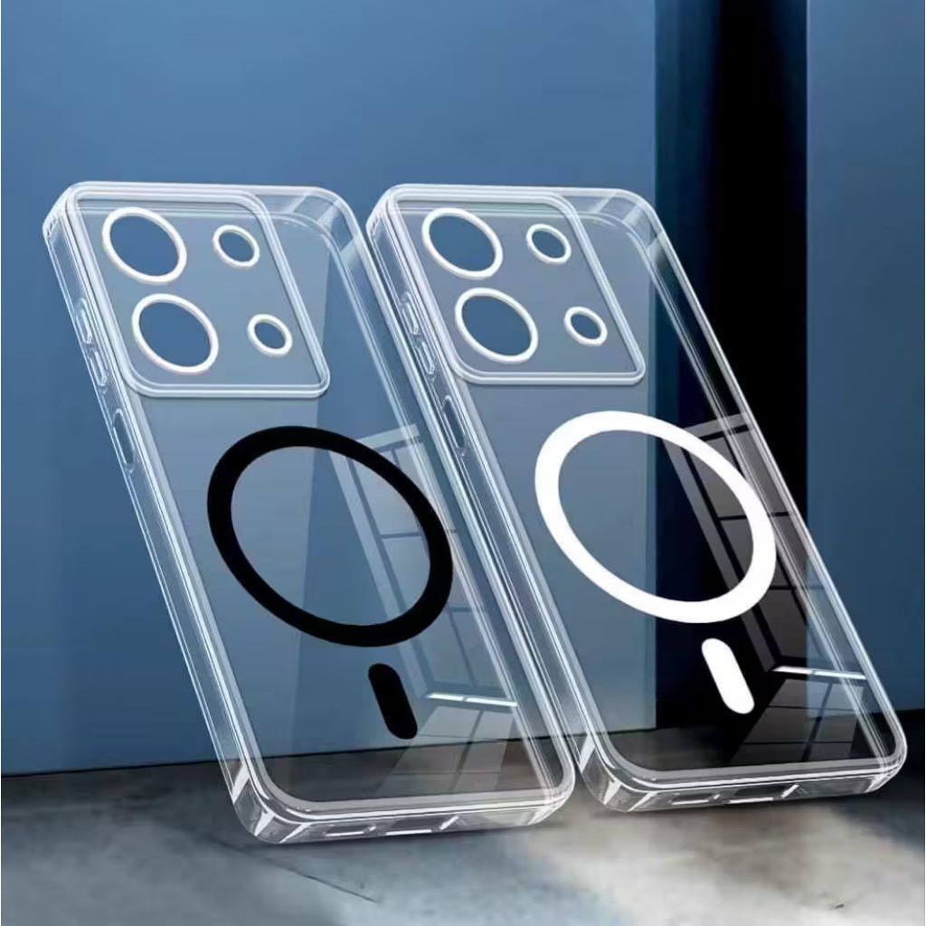 Jual CASING CLEAR AIRBAG MAGSAFE XIAOMI POCO C40 C65 C75 M5S M3 PRO X3 ...