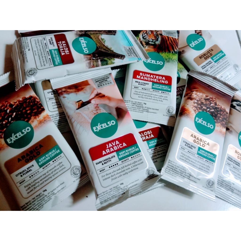 Jual Excelso Sachet Kopi Bubuk Sachet | Shopee Indonesia
