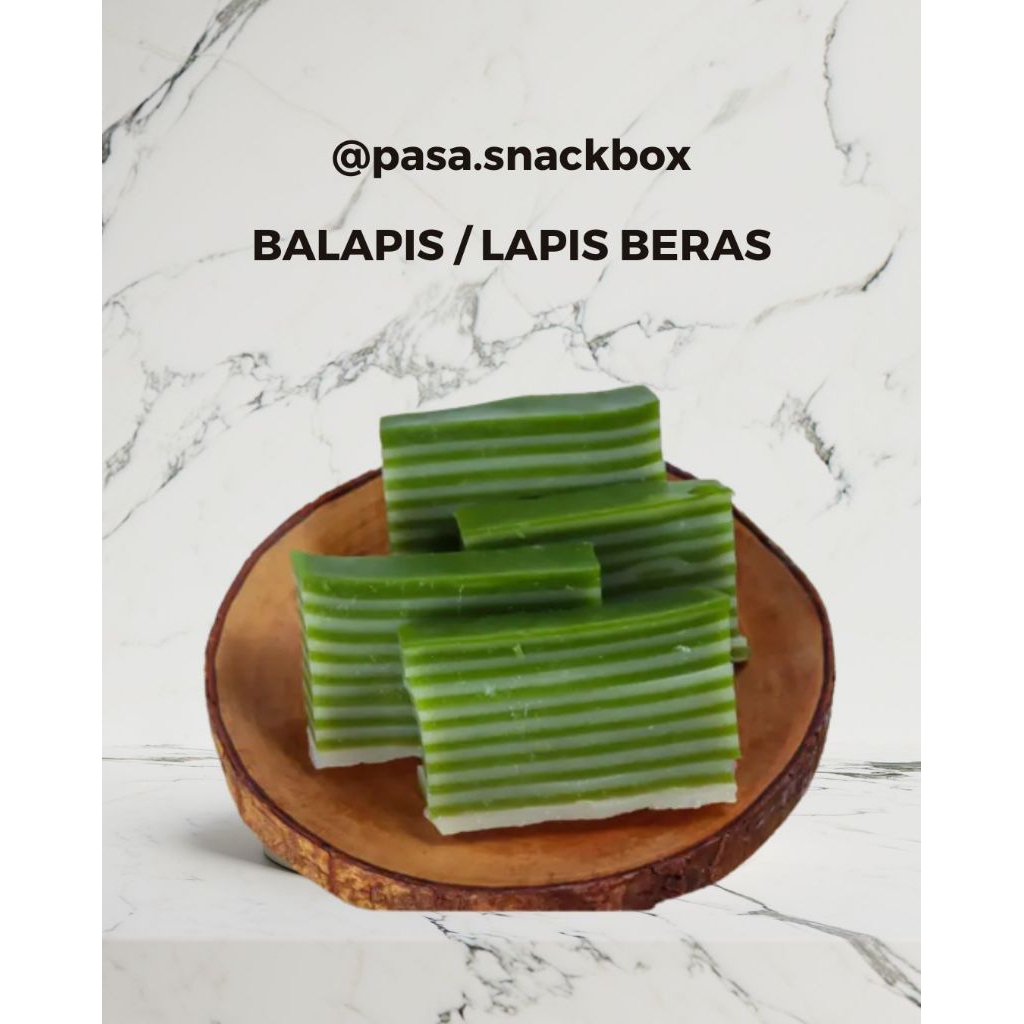 Jual Balapis / Lapis Beras- Kue Tradisional, Kue Basah, Jajanan Pasar ...