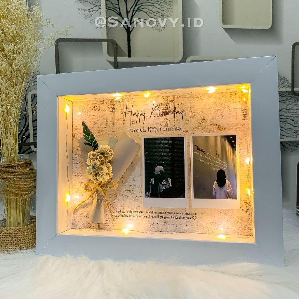 Jual (1520001) Frame 3d ukuran 15x20 kado wisuda, kado ulang tahun ...