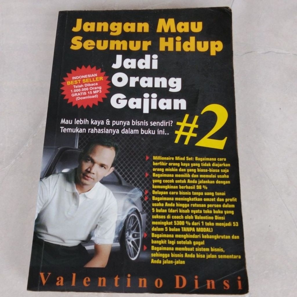 Jual Jangan Mau Seumur Hidup Jadi Orang Gajian #2 ( ORI ) #Valentino ...