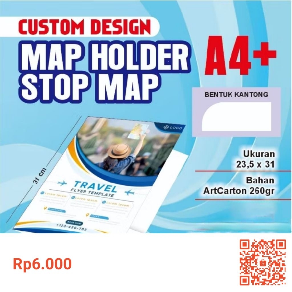 Jual Map Folder Kantor Non laminating, Rekam Medis, Map ppdb uk 23.5x31 ...