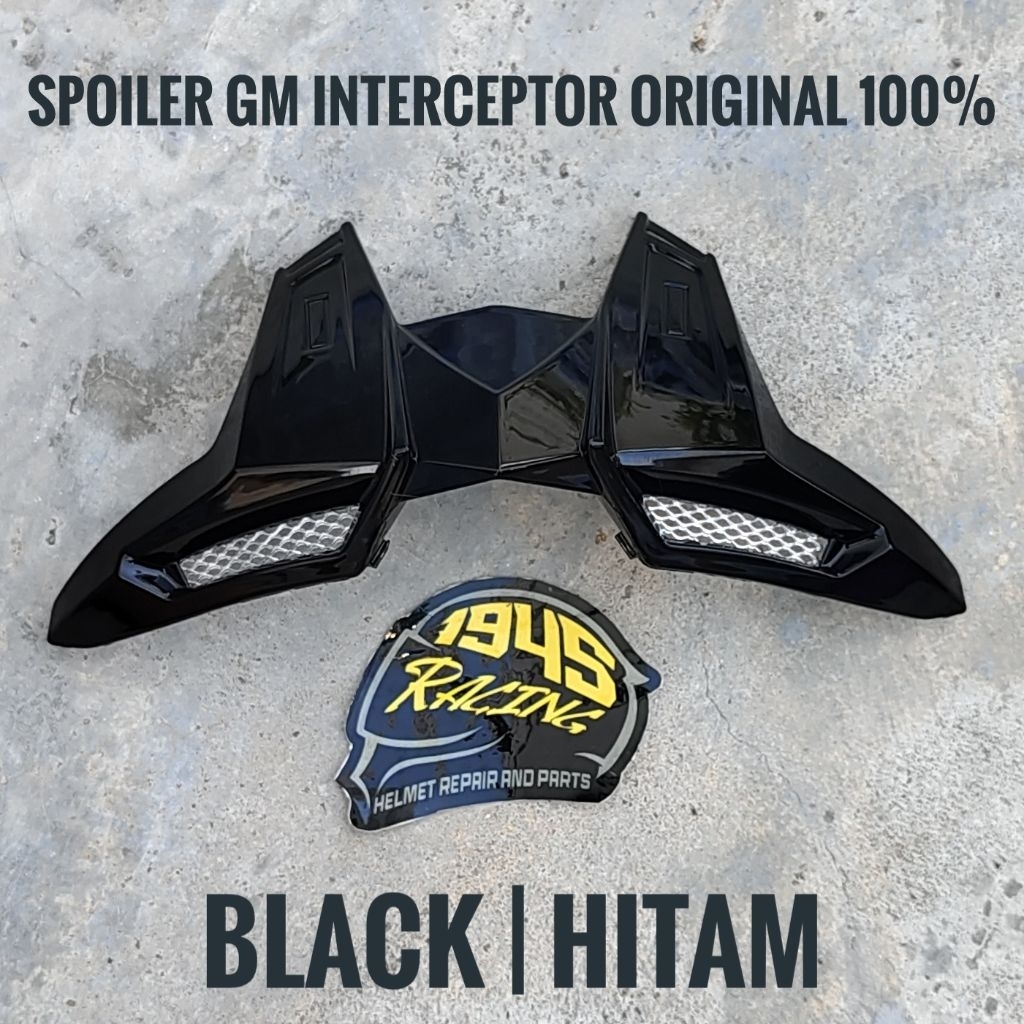 Jual SPOILER GM INTERCEPTOR ORIGINAL 100% | TANDUK HELM GM INTERCEPTOR ...