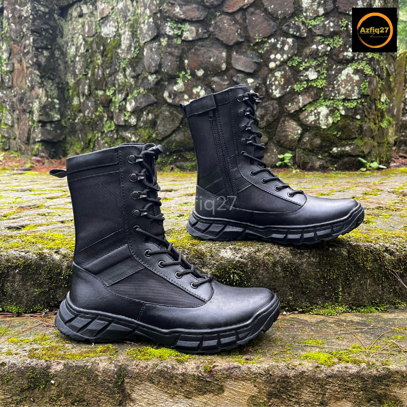 Jual Sepatu Pdl Kulit Asli Jatah Polri Tni Security Basarnas Dinas ...