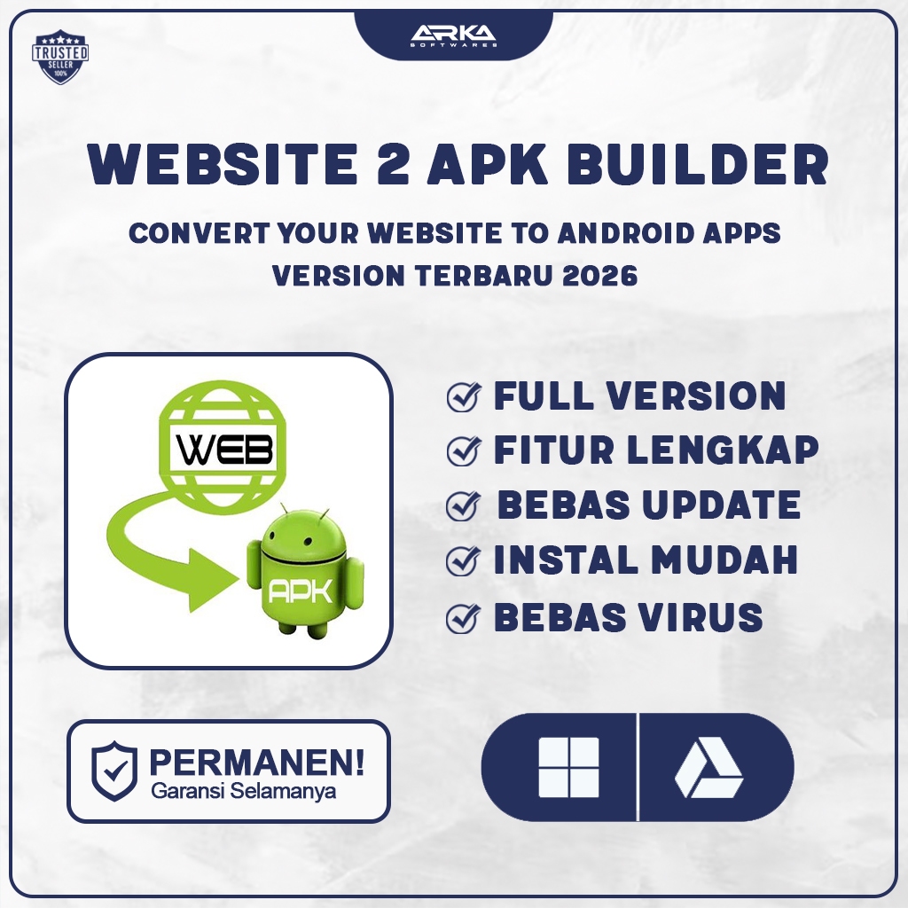 Jual Website 2 Apk Builder 2026 Full Version Original Lifetime ...