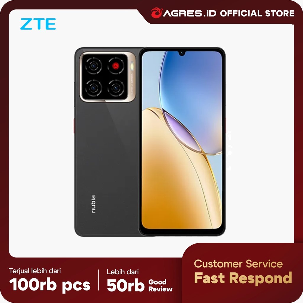 Jual ZTE A56 4GB 128GB BLACK GARANSI RESMI | Shopee Indonesia