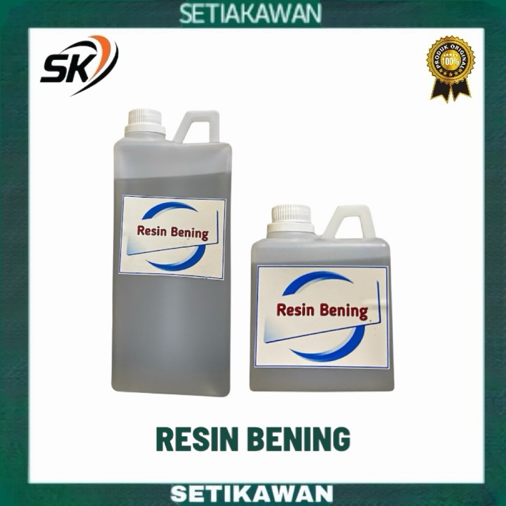 Jual Resin Bening 1kg & 1/2kg | Shopee Indonesia
