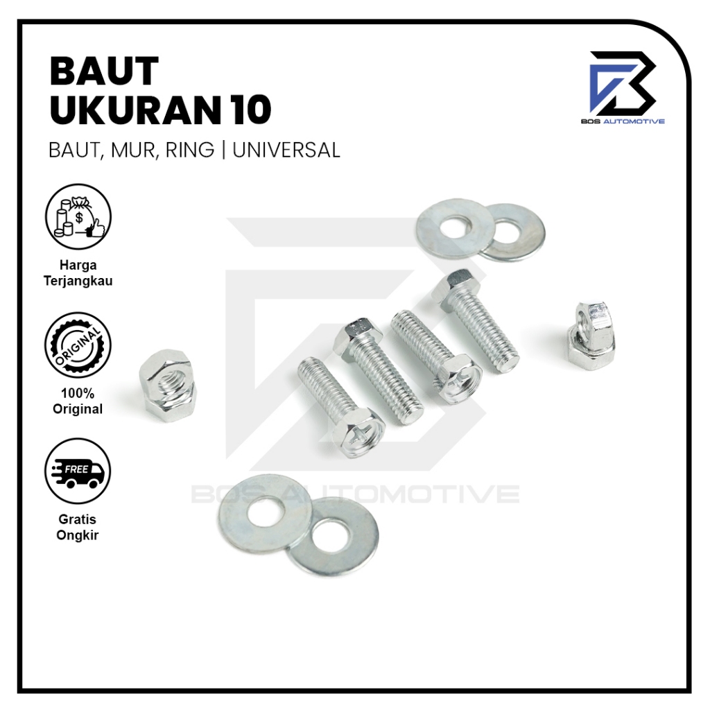 Jual Mur Ring Baut Cover / Dudukan / Tempat / Frame / Breket / Bingkai ...