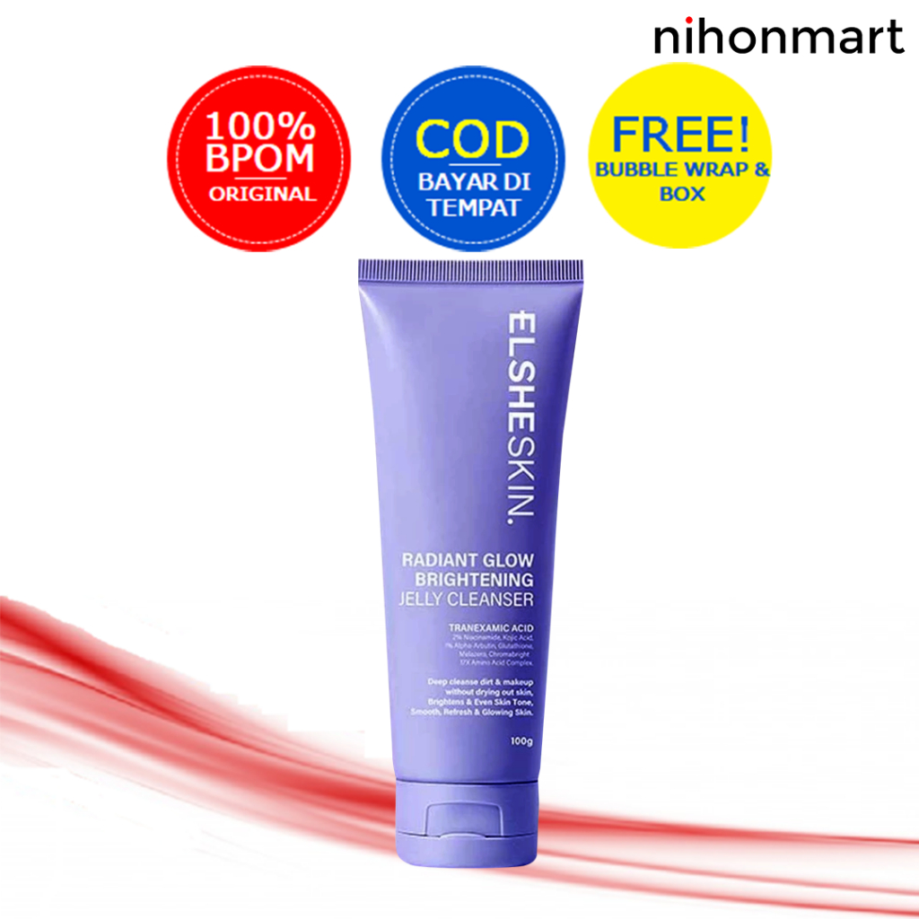 Jual Elsheskin Radiant Glow Brightening Jelly Cleanser 100g | Shopee Indonesia