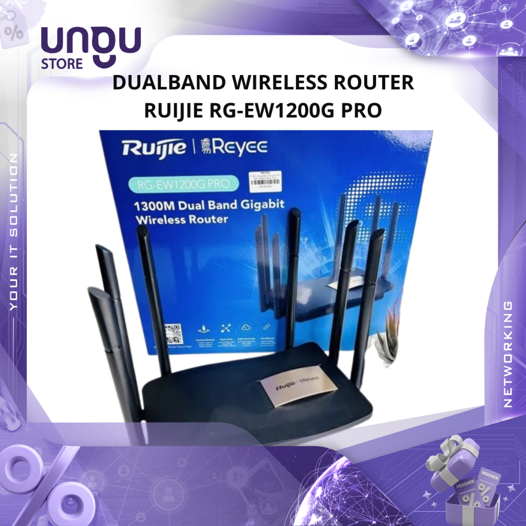 Jual Ruijie RG-EW1200G Pro Router Wireless Dual Band Gigabite | Shopee ...