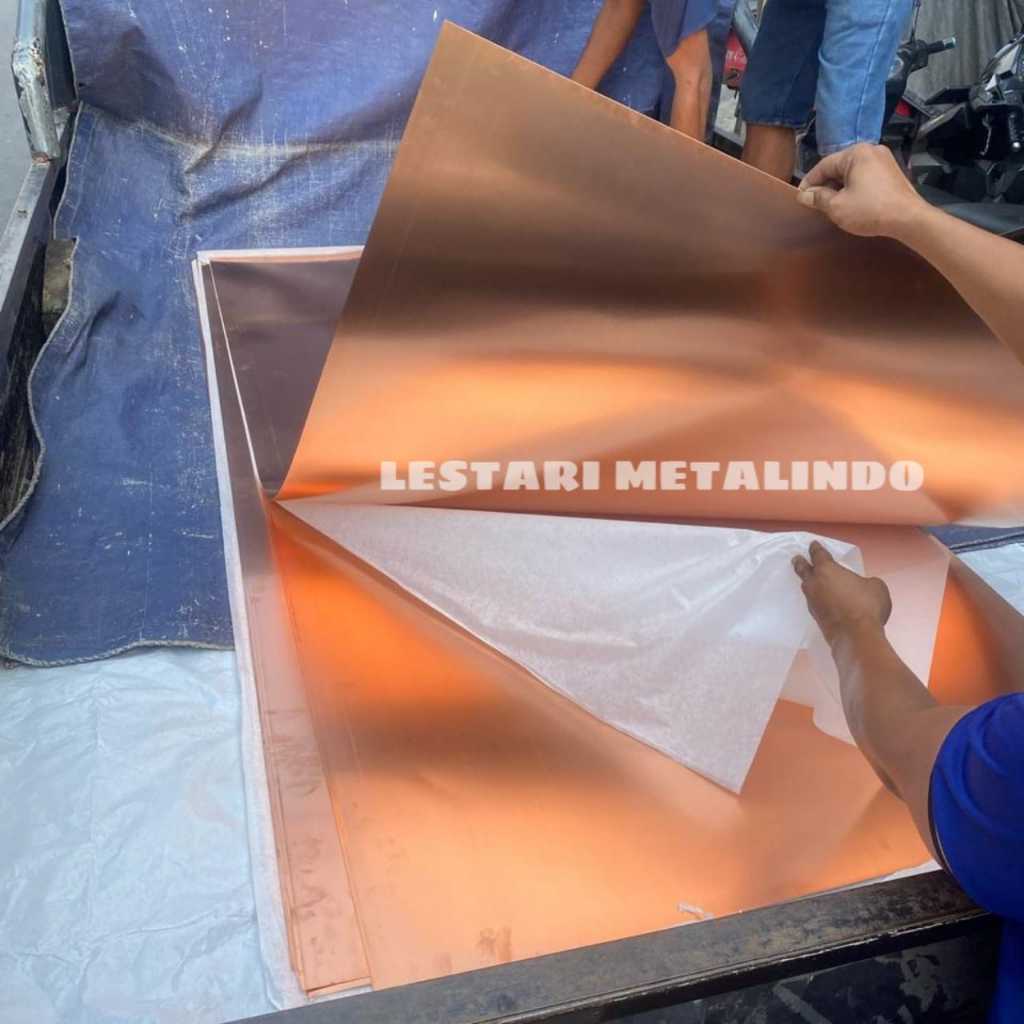 Jual Plat Tembaga Murni 1mm X 55mm X 65mm - tembaga lembaran - tembaga ...