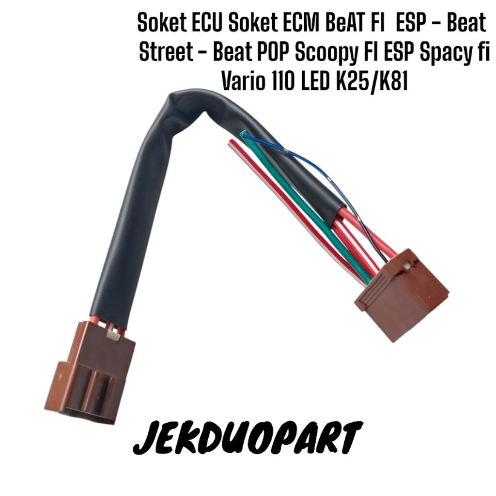 Jual Soket ECU Soket ECM BeAT FI ESP - Beat Street - Beat POP Scoopy FI ...