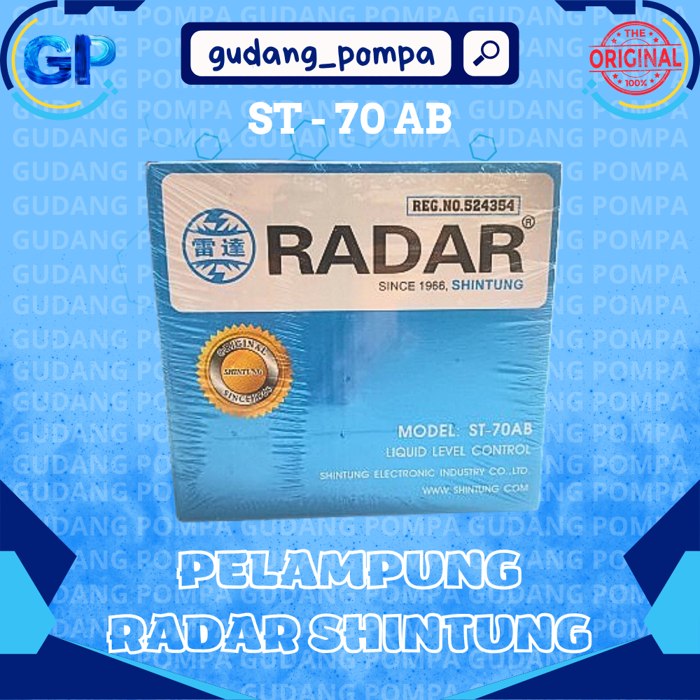 Jual Radar Shintung Pelampung Air Otomatis ST-70AB Original | Shopee ...