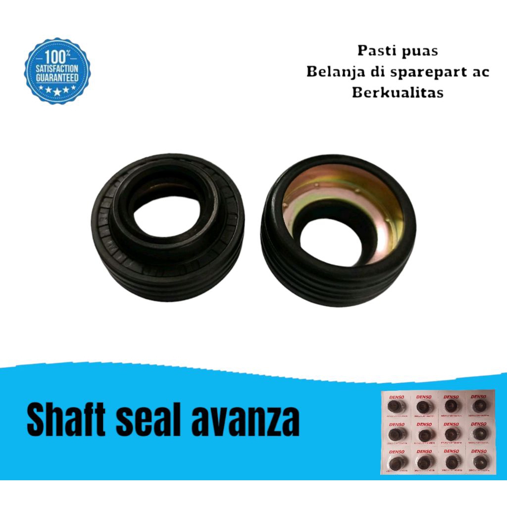Jual shaft seal shap sil compressor ac mobil toyota avanza veloz terios ...