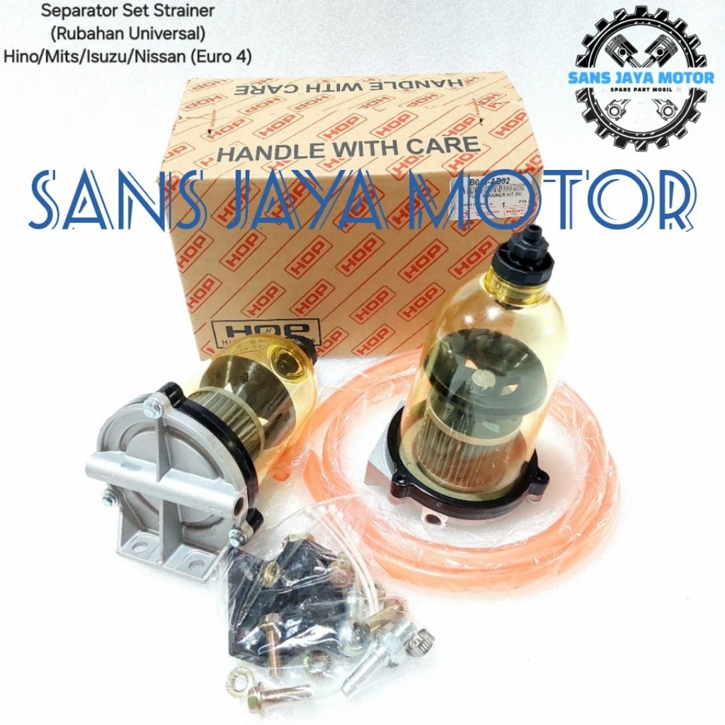 Jual Separator Assy Strainer Set Fuel Filter Solar Hino Lohan Fuso ...