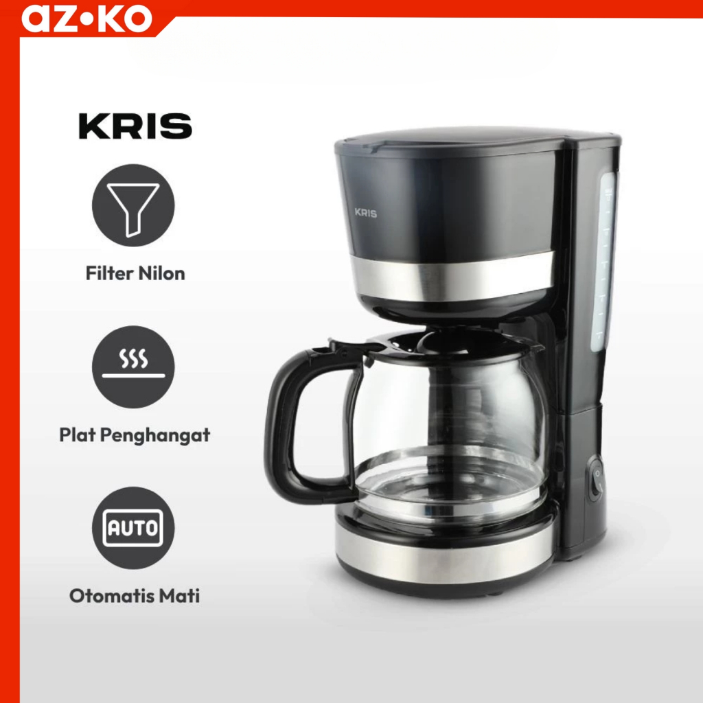 Jual Kris Coffee Maker 1.5 Ltr Mesin Kopi Mesin Pembuat Kopi- Hitam ...