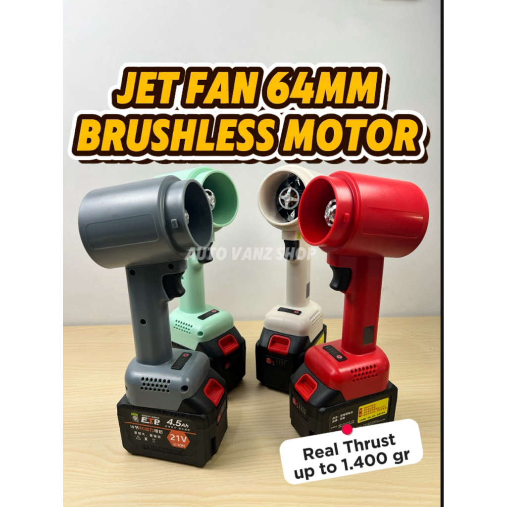 Jual Super Jet Fan Big Turbo 64mm LXT 4 speed Alat pengering kendaraan ...