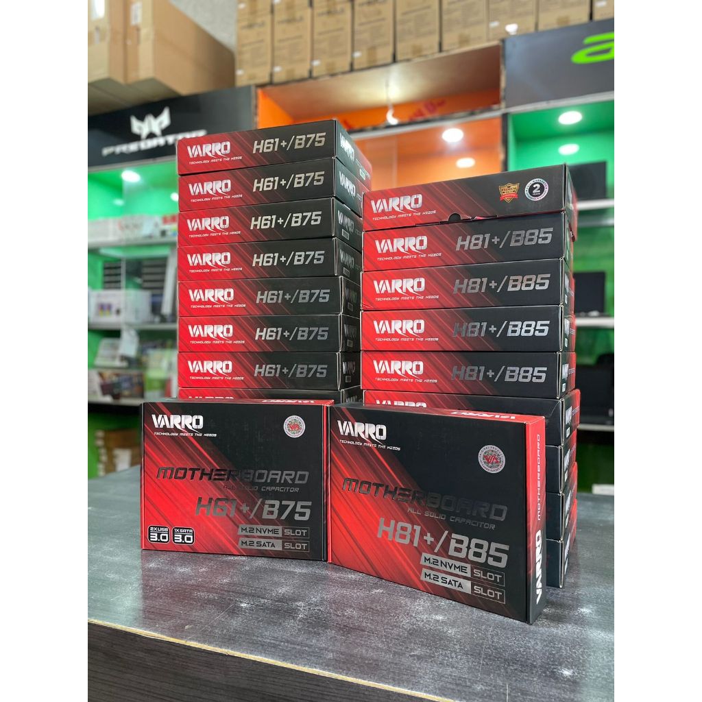 Jual MOTHERBOARD VARRO H61 PLUS SOCKET 1155 | Shopee Indonesia