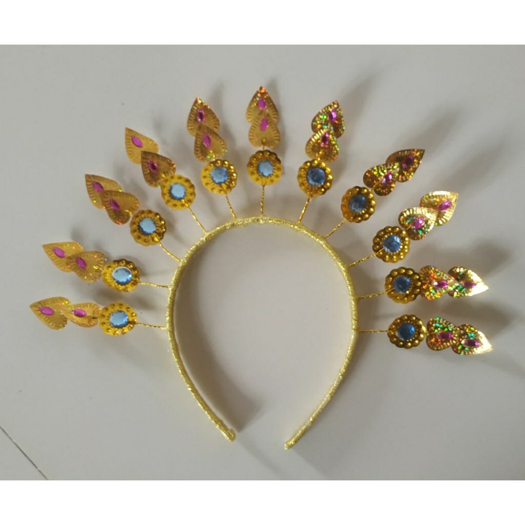 Jual mahkota adat bugis/ mahkota karnaval/ bando mahkota karnaval ...