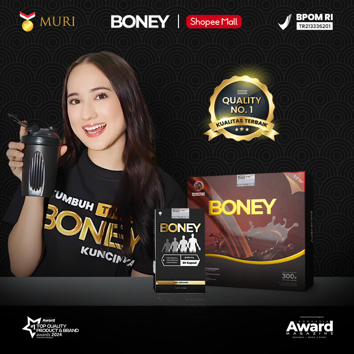 Jual HARGA SPESIAL! - Boney Kapsul dan Susu Boney - 100% Original BPOM ...