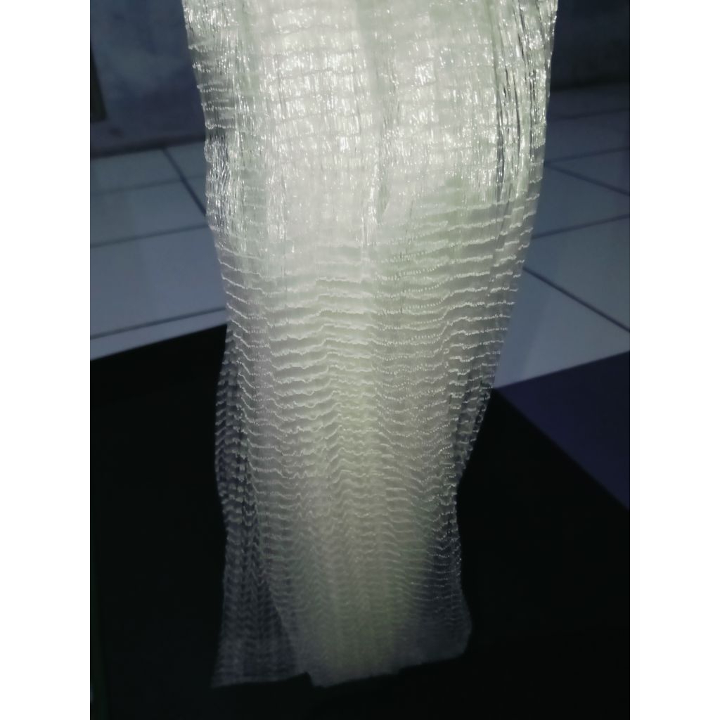 Jual jaring putih lubang 3/8 inchi senar 0,15 mm (lubang paling kecil ...