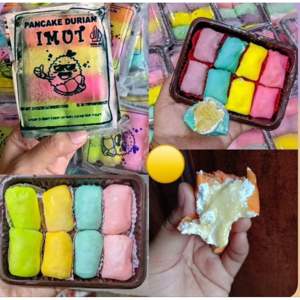 Jual Pancake Durian Mini Isi 8 | Shopee Indonesia