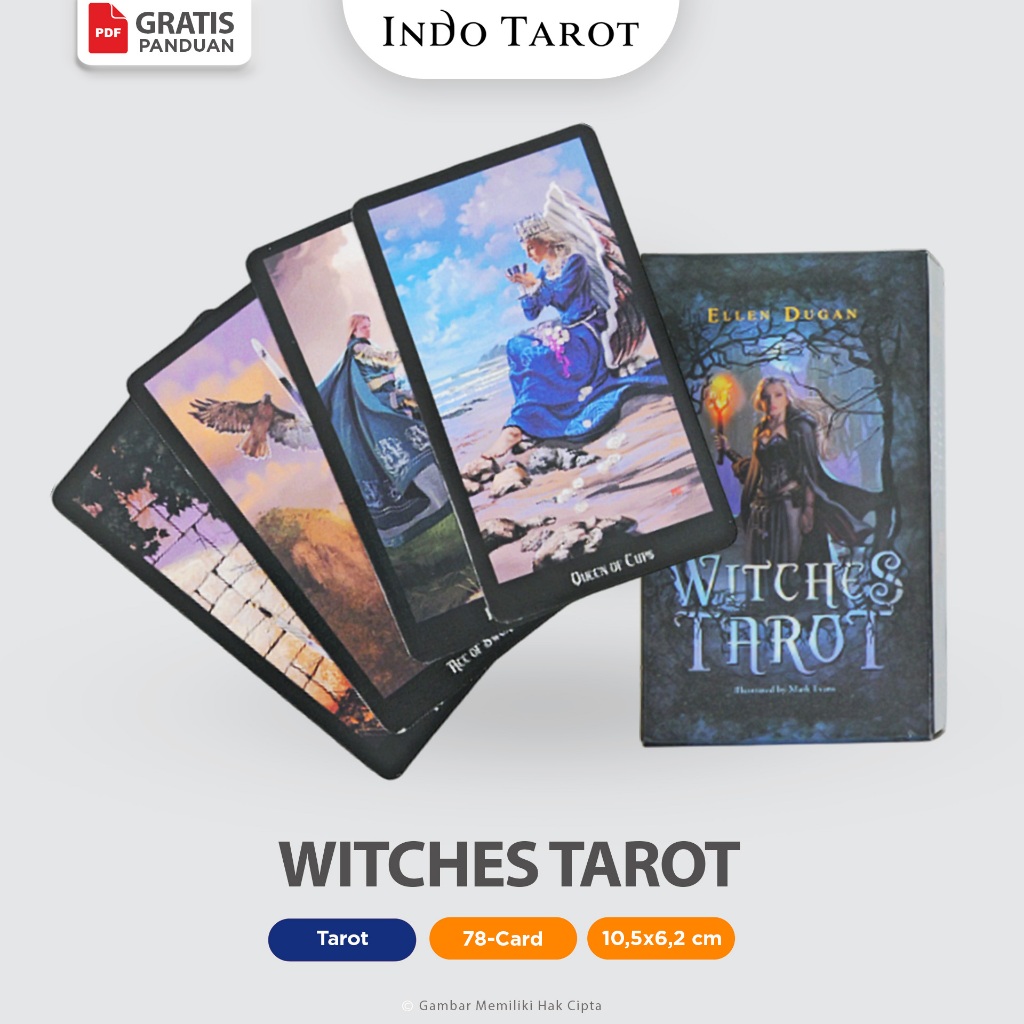 Jual Tarot Witches Tarot Reading Kartu Ramal - Indo Tarot Card | Shopee ...
