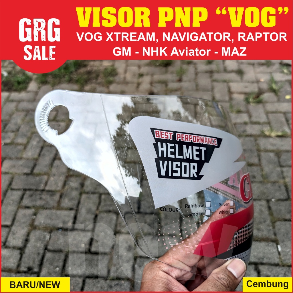 Jual Kaca Helm VOG Visor VOG Xtream Navigator Raptor Volt (pnp Impreza ...