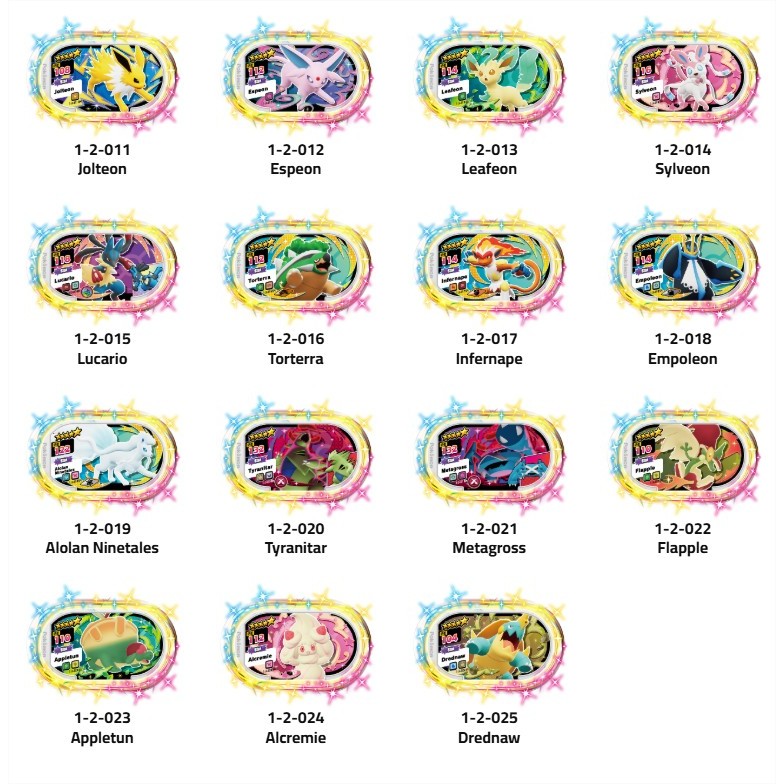 Jual Mezastar Bintang 5 Star Meza Tag Pokemon Season 1 2 Mega Lucario ...