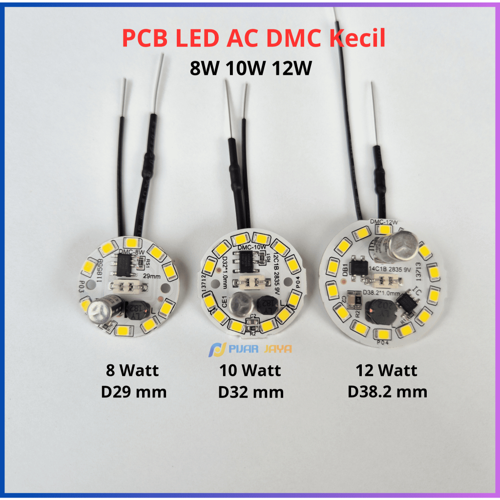 Jual PCB LED AC Leher Kecil DMC 8 10 12 Watt DOB Mesin Lampu LED Modul ...